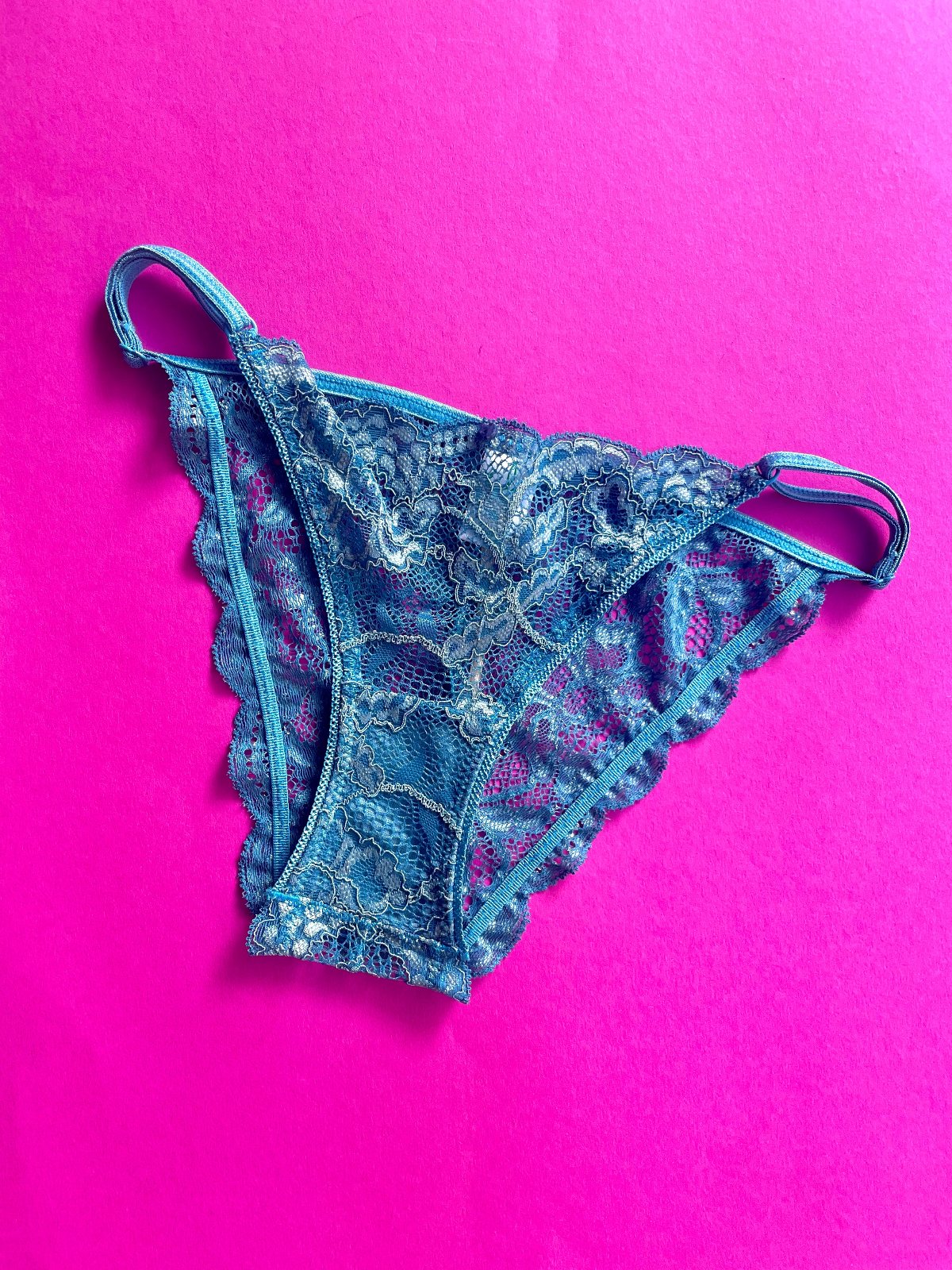 Clo: Fortuna Lace String Bikini - Cendre Blue – Azaleas