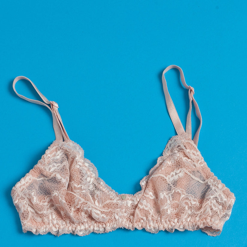 Clo: Fortuna Lace Wireless Soft Bra - Rosa Cuarzo – Azaleas